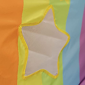 GOOD BANANA Unicorn Bed Tent for Twin Beds - Ventilated, Easy Set-Up, Magical Play Fort for Kids