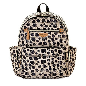 TWELVElittle Companion Diaperbag Backpack 3.0 *NEW* - Includes Changing Pad, D riings & Stroller Clips. Insulated Pockets - Leopard