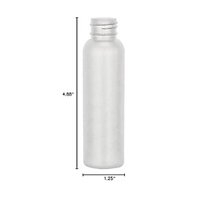 Generic 3oz Boston Round HDPE Bottles With Flip Cap 24/410 - Natural (White) - Pack of 30 - Perfect TSA Approved Travel Size Bottles, 3ozHDPEround