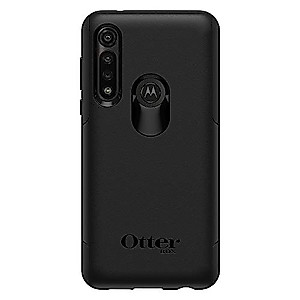 OtterBox Motorola g POWER Commuter Series Lite Case - BLACK, slim & tough, pocket-friendly, with open access to ports and speakers (no port covers),