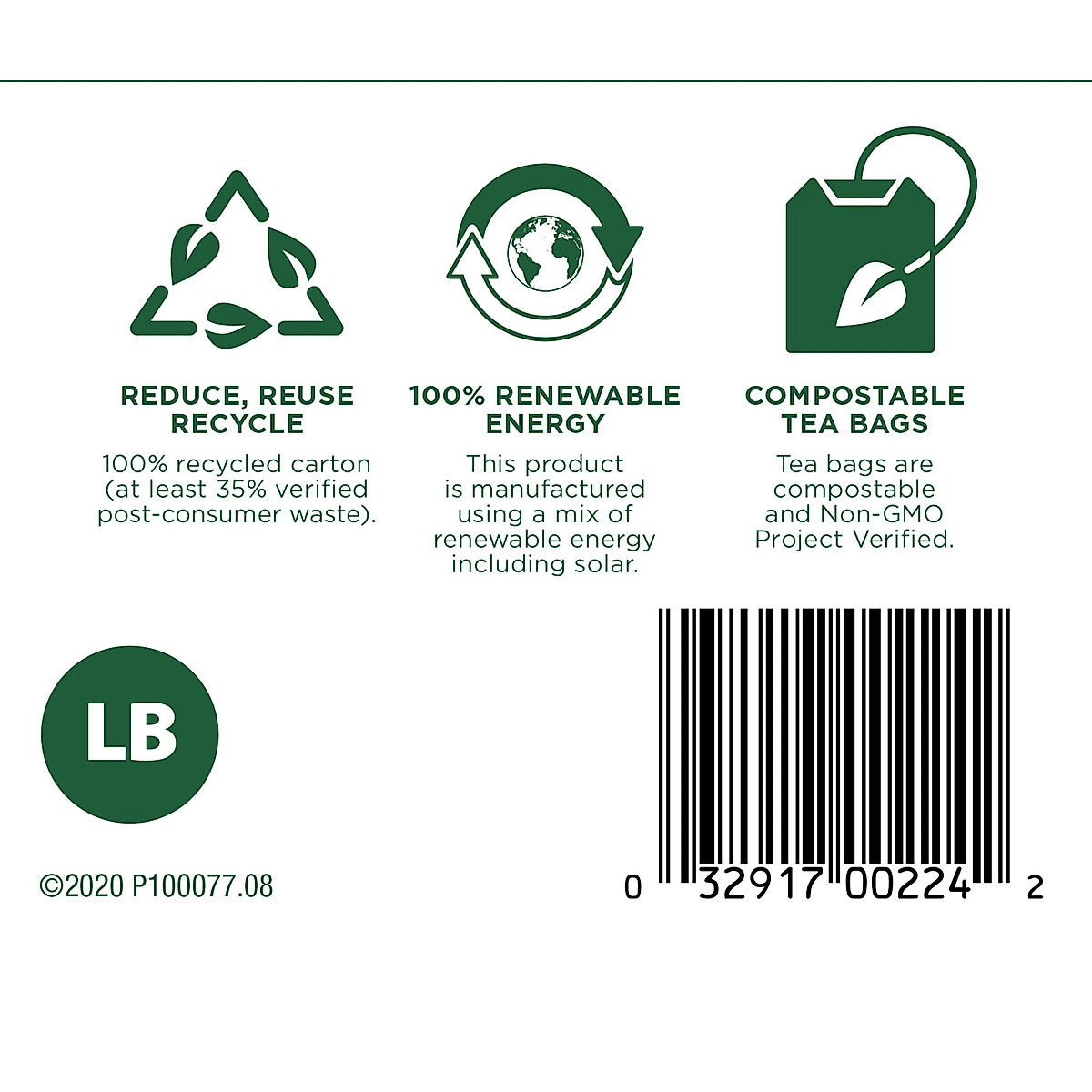 Traditional Medicinals Organic Lemon Balm Herbal Tea, Calming and Supports Digestion (Pack of 2) - 32 Tea Bags Total