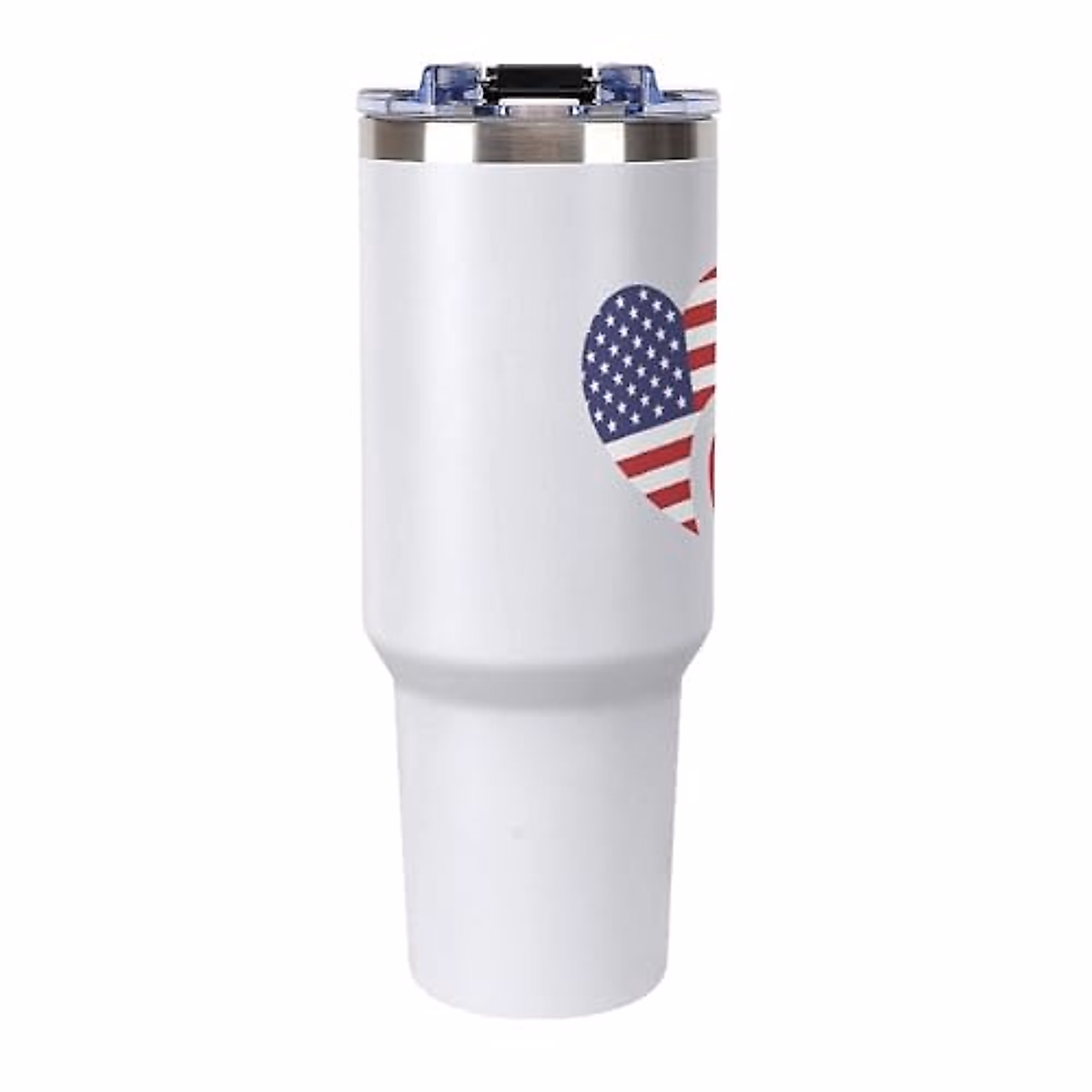 Palestine U.S. Flag 40oz Water Bottle Double Wall Insulated Tumbler with Handle Leakproof Travel Mug Black-style