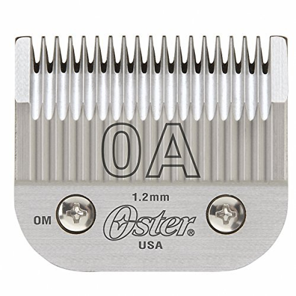 Oster Detachable Blade Size 0A Fits Classic 76, Octane, Model One, Model 10, Outlaw Clippers