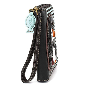 Chala Handbags Penguin Zip-Around Wristlet Wallet