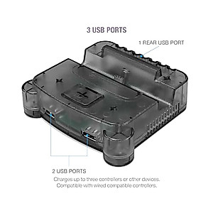 Hyperkin RetroN S64 Console Dock for Nintendo Switch (Smoke Gray)
