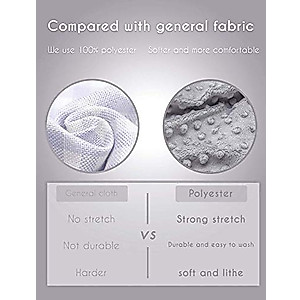 Baby Changing Pad Cover, Super Soft Minky Dot Diaper Changing Table Covers for Baby Girls and Boys, Ultra Comfortable, Safe for Babies, Fit 32"/34'' x 16" Pad (Gray)