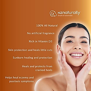 Pure New Zealand Lanolin EP Grade 20g-Effective nipple cream rich in vitamin D3