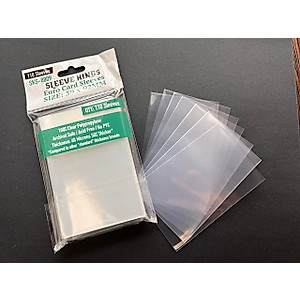 Sleeve Kings Euro Card Sleeves (59x92mm) - 110 Pack, 60 Microns