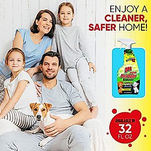 386 Professional Strength Pet Odor Eliminator for Home – Premium Odor Neutralizer for All Surfaces - Multipurpose Urine Remover for Dogs and Cats – Unscented, Long-Lasting No Enzyme Formula