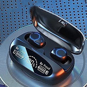 Uklsqma Wireless Earbuds, M22tws Bluetooth Headset Wireless Sports Touchs Waterproof Super Long Battery Life Music Binaural Subwoofer Earplugs, Ear Buds Wireless Bluetooth Earbuds