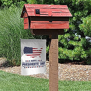 Happy President'S Day Garden Flag Double Sided House Yard Flags For Home Wedding Party Holiday Decor