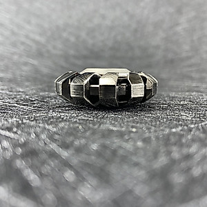 YIJO Fidget Spinners, Metal Fidget Toys, Silver Fidget Spinners for Kids and Adults Named Shadow Silver Could Glow in The Dark