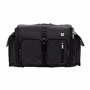 JuJuBe Clone Multi-Functional Crossbody Messenger/Diaper Dad Bag, XY Collection - Carbon