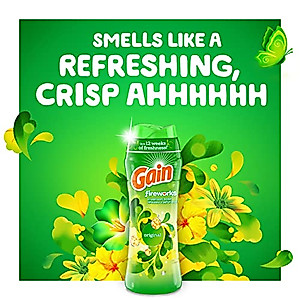 Gain Fireworks Scent Booster Beads for Washer, Original, 10 oz, 4 Count