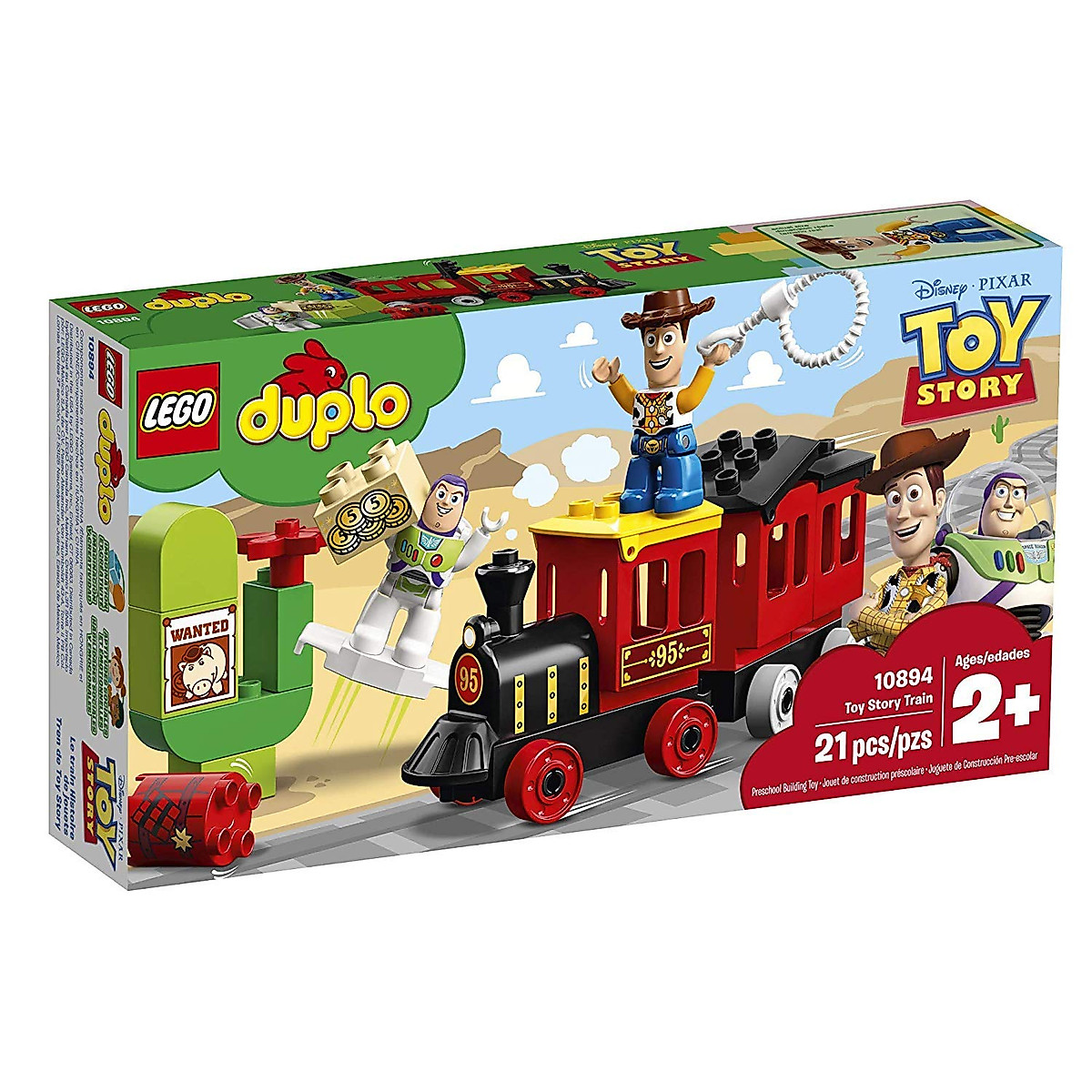 LEGO DUPLO l Disneyâ€¢Pixar Toy Story Train 10894 Building Bricks (21 Piece)