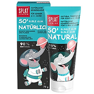 SPLAT Junior Bubble Gum Natural Toothpaste for children 6 – 11 years, 73g