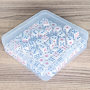 Goodma 4 Pieces Square Empty Mini Clear Plastic Organizer Storage Box Containers with Hinged Lids for Small Items and Other Craft Projects (4.92 x 4.92 x 1.38 inch)