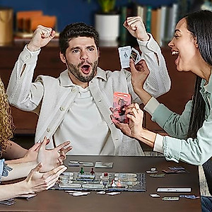 Clue Conspiracy Board Game for Adults and Teens, Great Halloween Party Game, Secret Role Strategy Games, Ages 14+, 4-10 Players, 45 Minutes, Mystery & Party Games