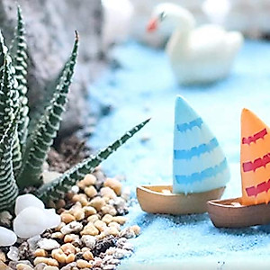 Miniature Rock Pebble Basing Kit Tabletop Layout Terrain Scenery Landscape Model Railroad Sand Table Material, Pack of 3