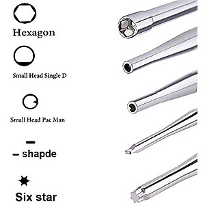 Carburetor Adjustment Tool Kit 10 Pcs Screwdrivers for Common 2 Cycle Small Engine STIHL Poulan Husqvarna MTD Ryobi Homelite Trimmer Weed Eater Chainsaw Carb Tune up Adjusting Tool