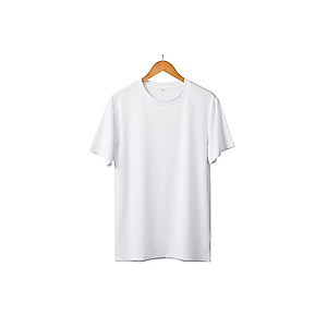 Cricut Men's T-Shirt Blank, Crew Neck, Medium Infusible Ink, White
