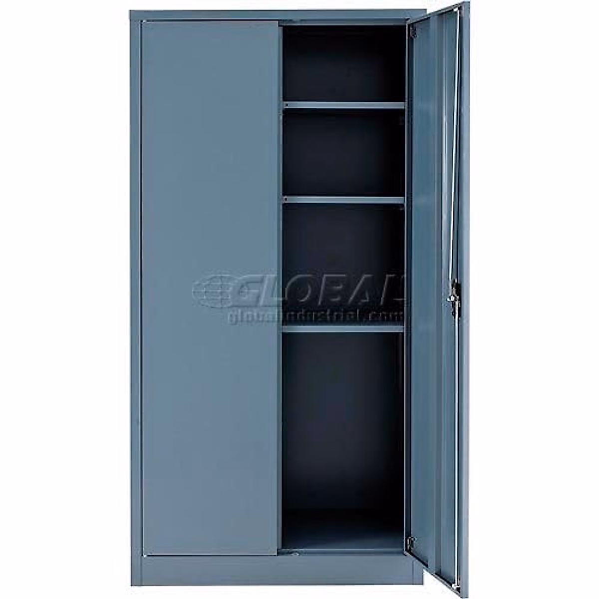 Global Industrial Assembled Janitorial Cabinet, 36x18x72, Gray