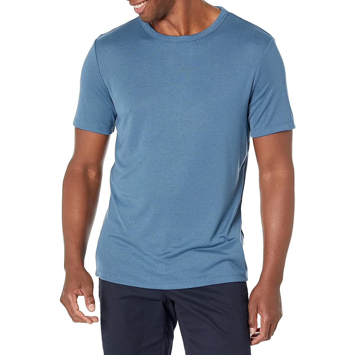 Theory Men's Short Sleeve Essential Tee in Modal Jersey, Midnight
