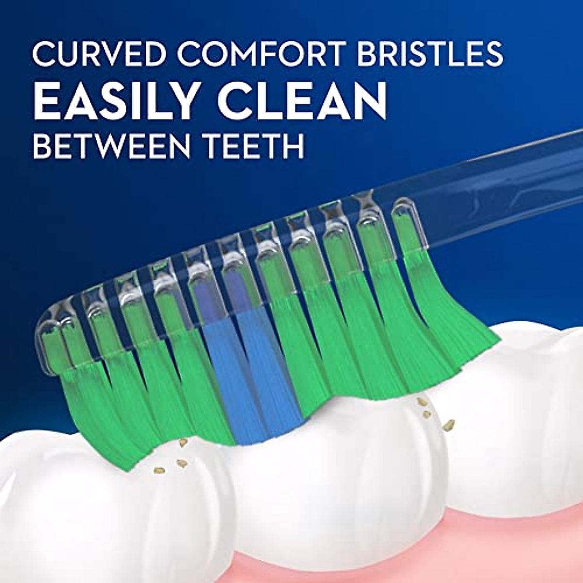 Oral-B Indicator Contour Clean Toothbrushes, Medium, 4 Count, Extra Value Pack (Color May Vary)