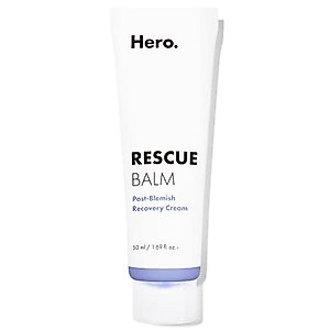 Rescue Balm Post-Blemish Recovery Cream from Hero Cosmetics - Intensive Nourishing and Calming for Dry, Red-Looking Skin After a Blemish - Dermatologist Tested and Vegan-Friendly (50 ml, 1.69 fl. oz)
