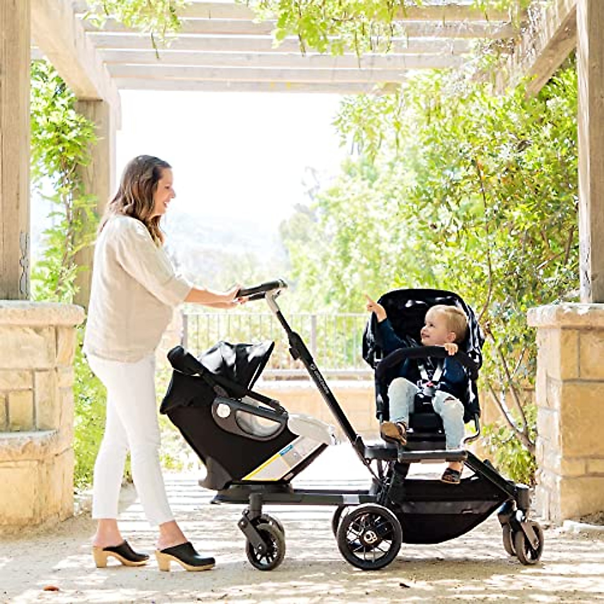 Orbit Baby Helix+ Double Stroller Attachment for G5 Stroller - Black
