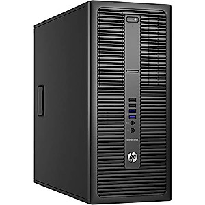 HP EliteDesk 800 G2 Business Desktop Mini Tower, Intel Core i5 6500 3.2Ghz, 32GB DDR4 RAM, 512GB SSD Hard Drive, Windows 10 Pro (Renewed)