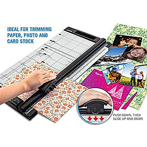 Carl 18 inch DC-2A3N Premium Rotary Paper Trimmer, Metal Base, 15 Sheet Cutting Capacity.