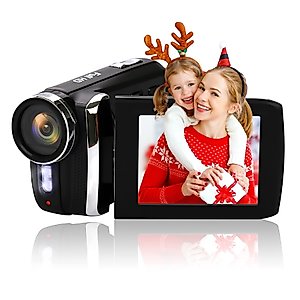 Video Camera Camcorder for Kids Vlogging Camera Full HD 1080P 30FPS 24.0MP Digital Camera Video Recorder 2.8 Inch Screen Camcorder for Kids Teens Beginners Birthday Gifts