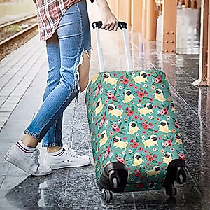 Ystardream Van Gogh Starry Night Travelling Luggage Cover Washable Suitcase Protector Anti-scratch Suitcase Cover Colorful Luggage Suitcase Protective Cover Fits20 inch Inch