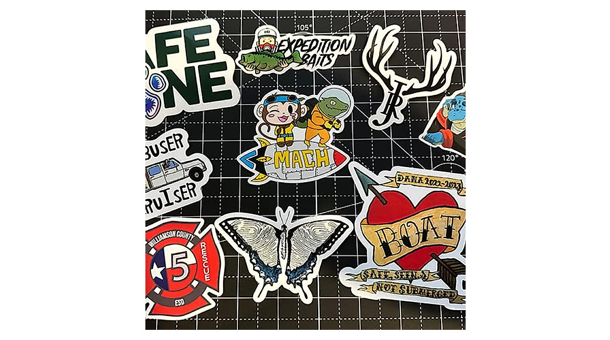 Custom Waterproof Vinyl Stickers - Personalize Yours Today