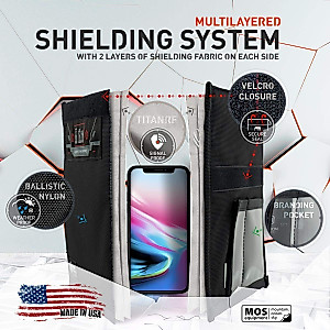 Mission Darkness Faraday Bag Bundle [Standard Collection] - Phone, Tablet, and Laptop Size Bags Included + Bonus Key fob Bag. RF Shielding, EMF Reduction, EMP Protection, Anti-Tracking & Hacking
