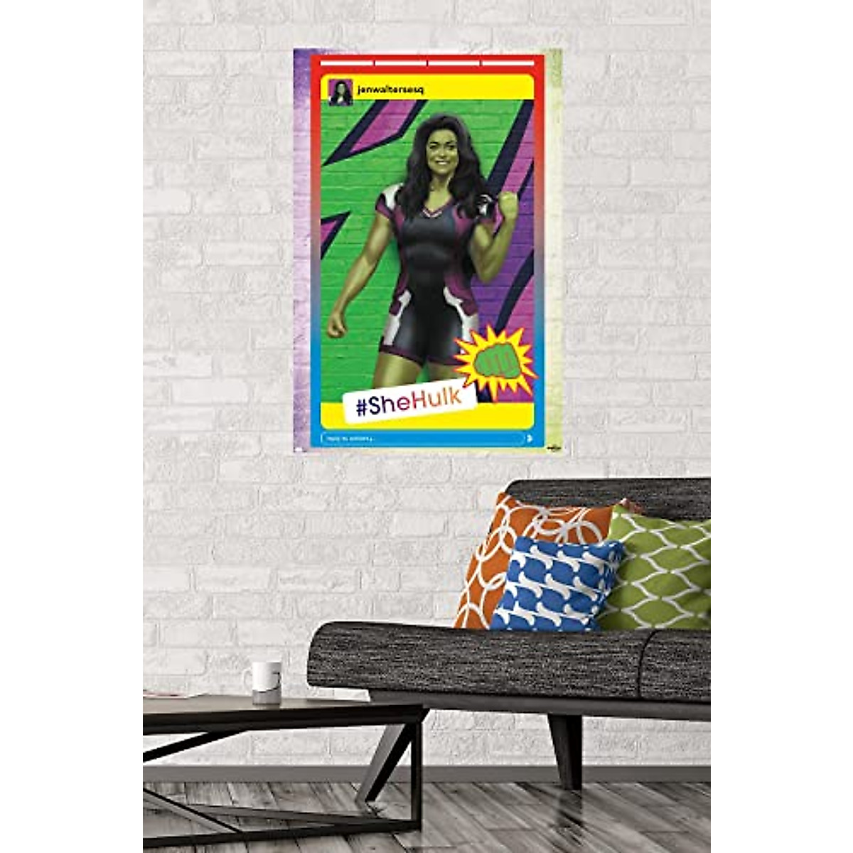 Trends International Marvel She-Hulk: Attorney At Law - Post Wall Poster, 22.375" x 34", Premium Unframed Version
