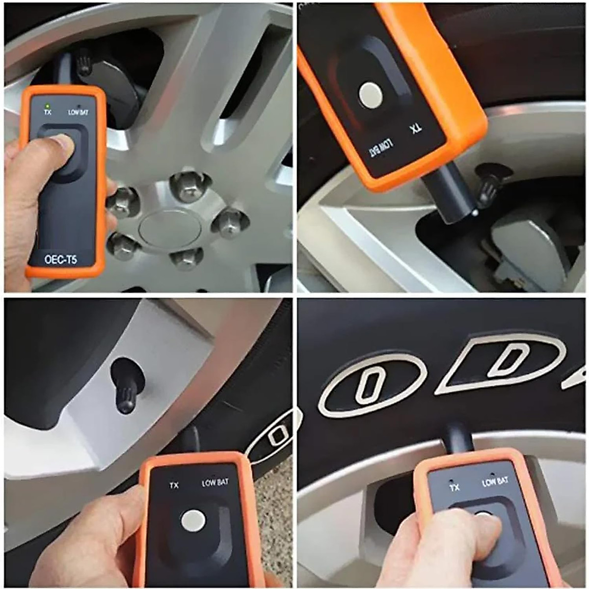 TPMS Relearn Tool for GM Tire Sensor, Automotive Tire Pressure Monitor Sensor Activation Reset Tool EL-50448 OEC T5, System Programming Training for Most GM Series Vehicles, Car Accessories.