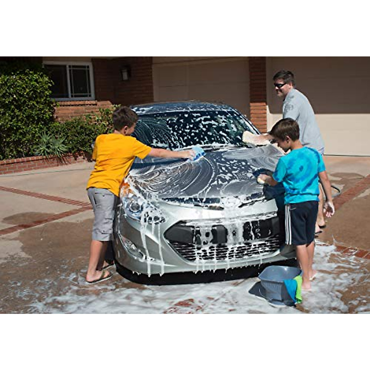 Carrand 92230 Suds-N-Spray Foaming Wash System, Black