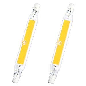 Lxcom Lighting R7s LED Bulb 118mm 20W Double Ended LED Bulbs 120V J Type R7s Floodlight 150W Halogen Bulb Replacement Daylight White 6500K Landscape Lights,2 Pack