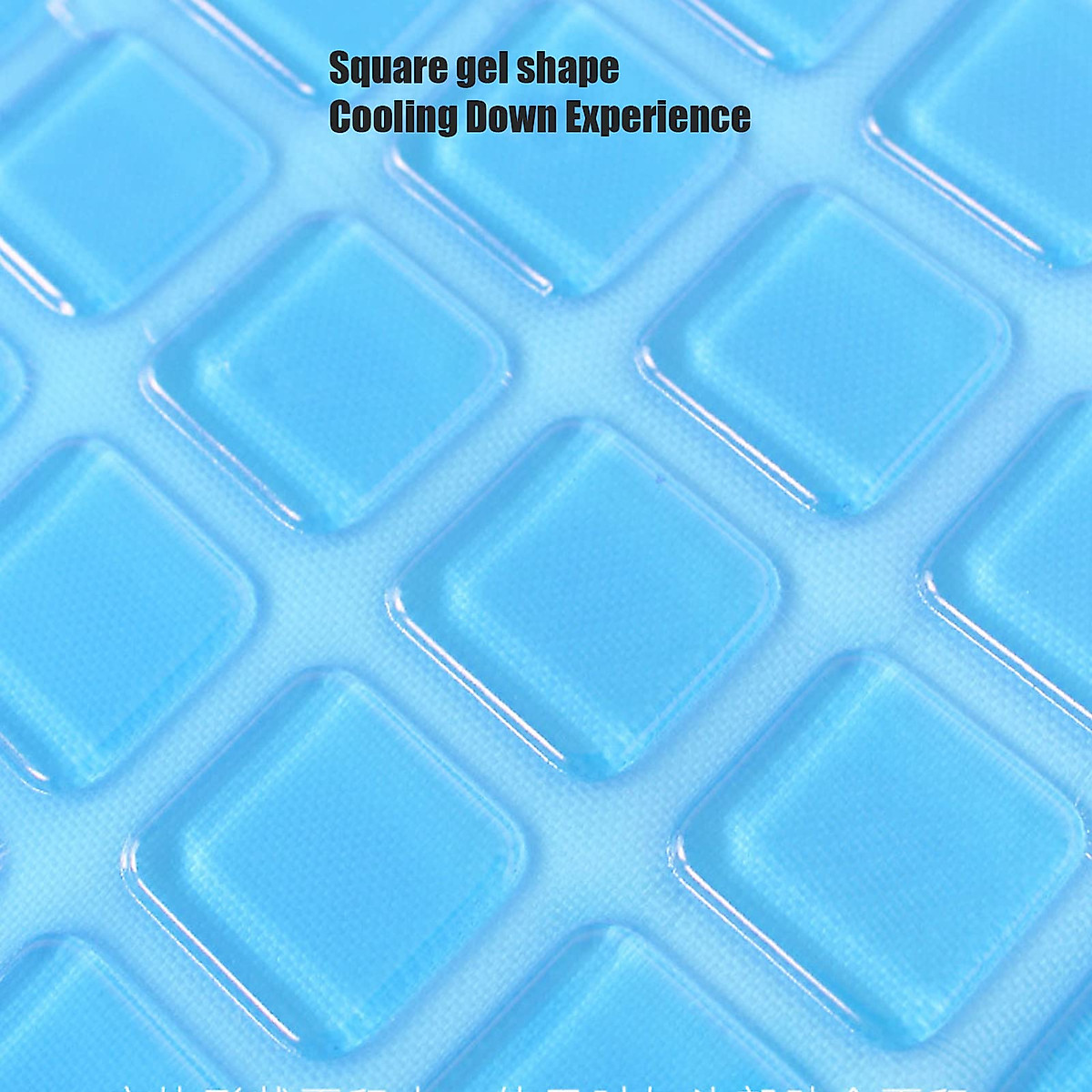 Gel Pillow Cooling Mat Cooling Gel Pad for Bed Pillow Summer Cushion Soft Flexible Foldable Pillow Mat for Sleeping