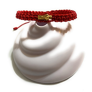 Chavarrieta Red Saint Jude Thaddeus Thread Bracelet Pulsera Roja de hilo de San Judas Tadeo