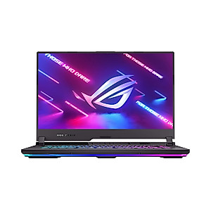 ASUS ROG Strix G15 (2021) Gaming Laptop, 15.6” 144Hz IPS Type FHD Display, NVIDIA GeForce RTX 3060, AMD Ryzen 9 5900HX, 16GB DDR4, 512GB PCIe NVMe SSD, RGB Keyboard, Windows 10, G513QM-ES94
