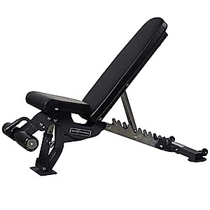 PR-1000 Power Rack + AB-3000 Incline/Decline Bench + LAT/Row Attachment + Dip Attachment + Weight Storage