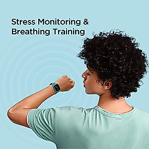 Amazfit Bip U Pro Smart Watch with Alexa Built-In for Men Women, GPS Fitness Tracker with 60+ Sport Modes, Blood Oxygen Heart Rate Sleep Monitor, 5 ATM Water Resistant, for iPhone Android(Green)