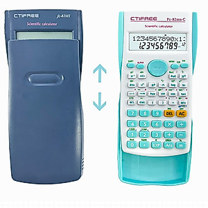Colorful Scientific Calculator,Scientific Calculator with Cute Design for School and Business (Purple)