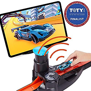 Hot Wheels id Smart Track Measures Speed Counts Laps Uniquely Identifiable Vehicles Ages 8 and Older