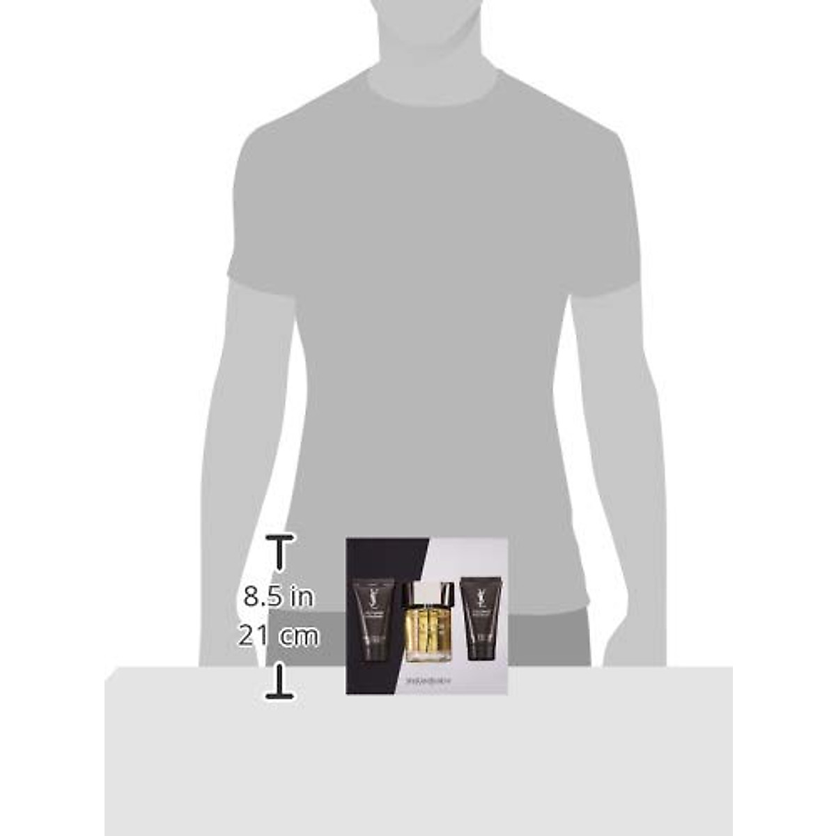 Yves Saint Laurent L'Homme Men Gift Set (Eau De Toilette Spray, After Shave Balm and All Over Shower Gel)