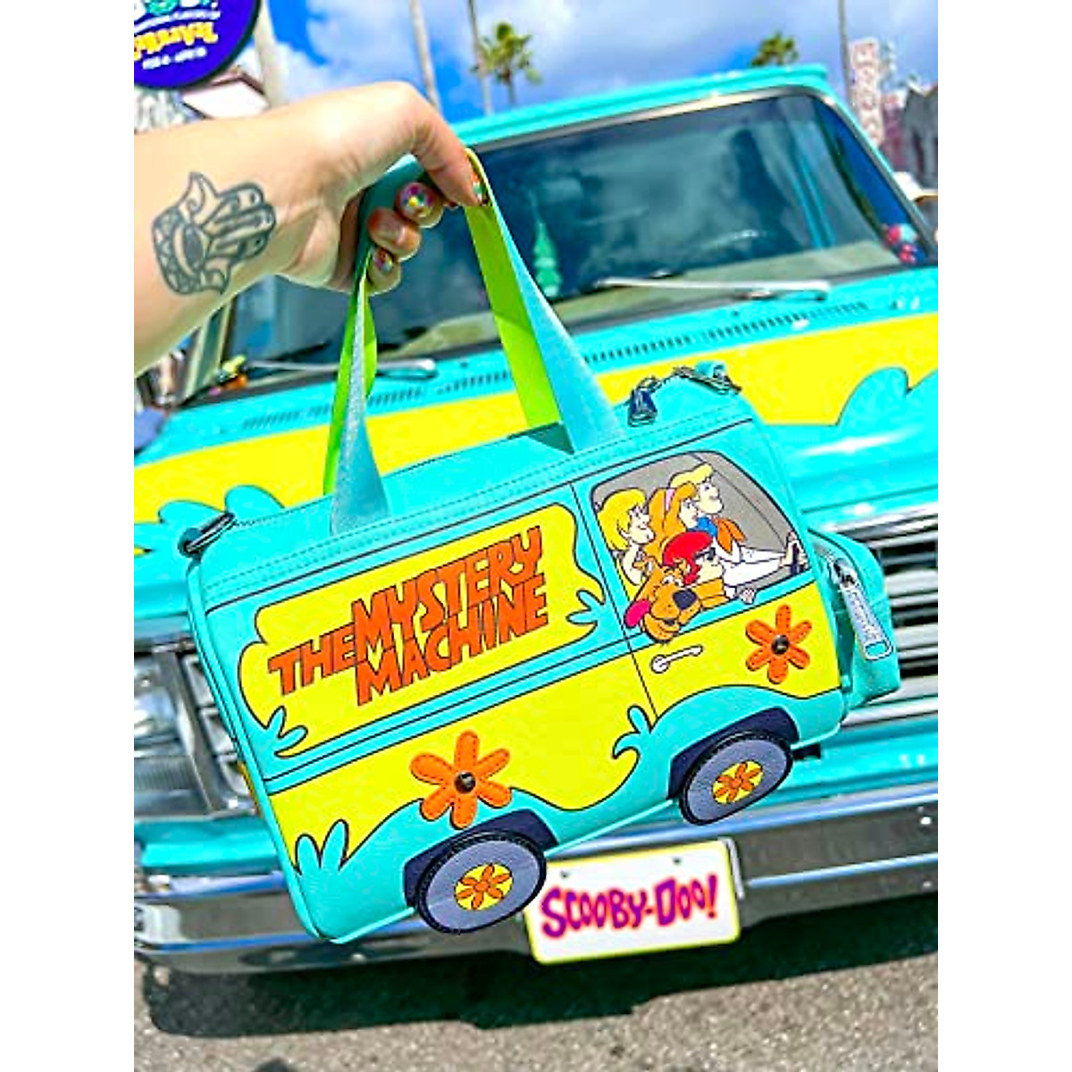 Loungefly Scooby Doo Mystery Machine Crossbody Bag Standard