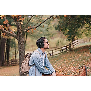 Altec Lansing Whisper Active Noise Cancelling Headphones, Black (MZX1003-BLK)